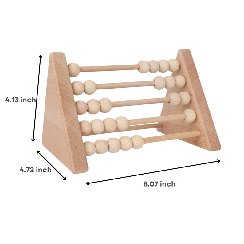 Wooden Montessori Abacus Healty and Educational Toy - Etsy