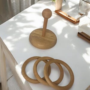 Wooden Montessori Circle Toss Game Healthy and Educational Toy - Etsy