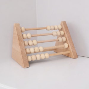 Wooden Montessori Abacus Healty and Educational Toy - Etsy