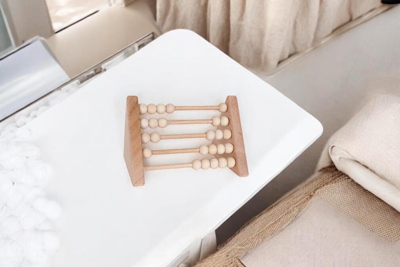 Wooden Montessori Abacus Healty and Educational Toy - Etsy