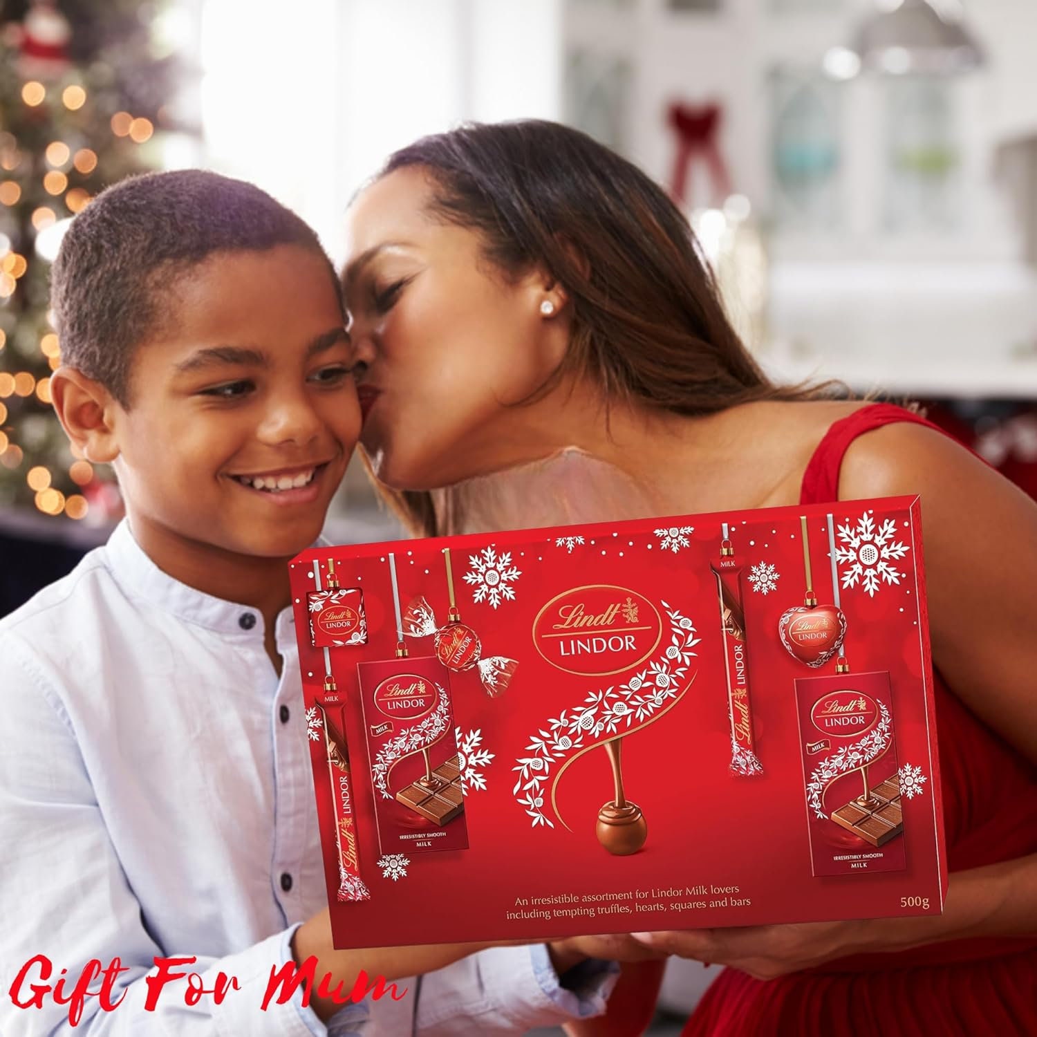 Chocolate Gift Box Lindt Lindor Selection Box Christmas 500g - Etsy