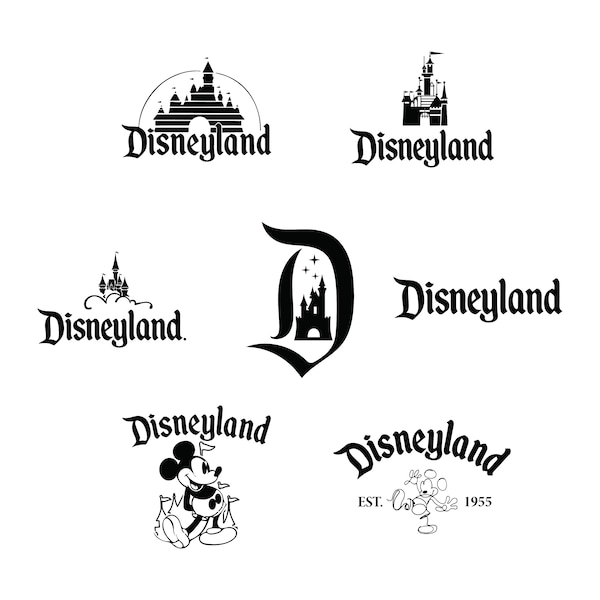 Disneyland Font Svg - Etsy