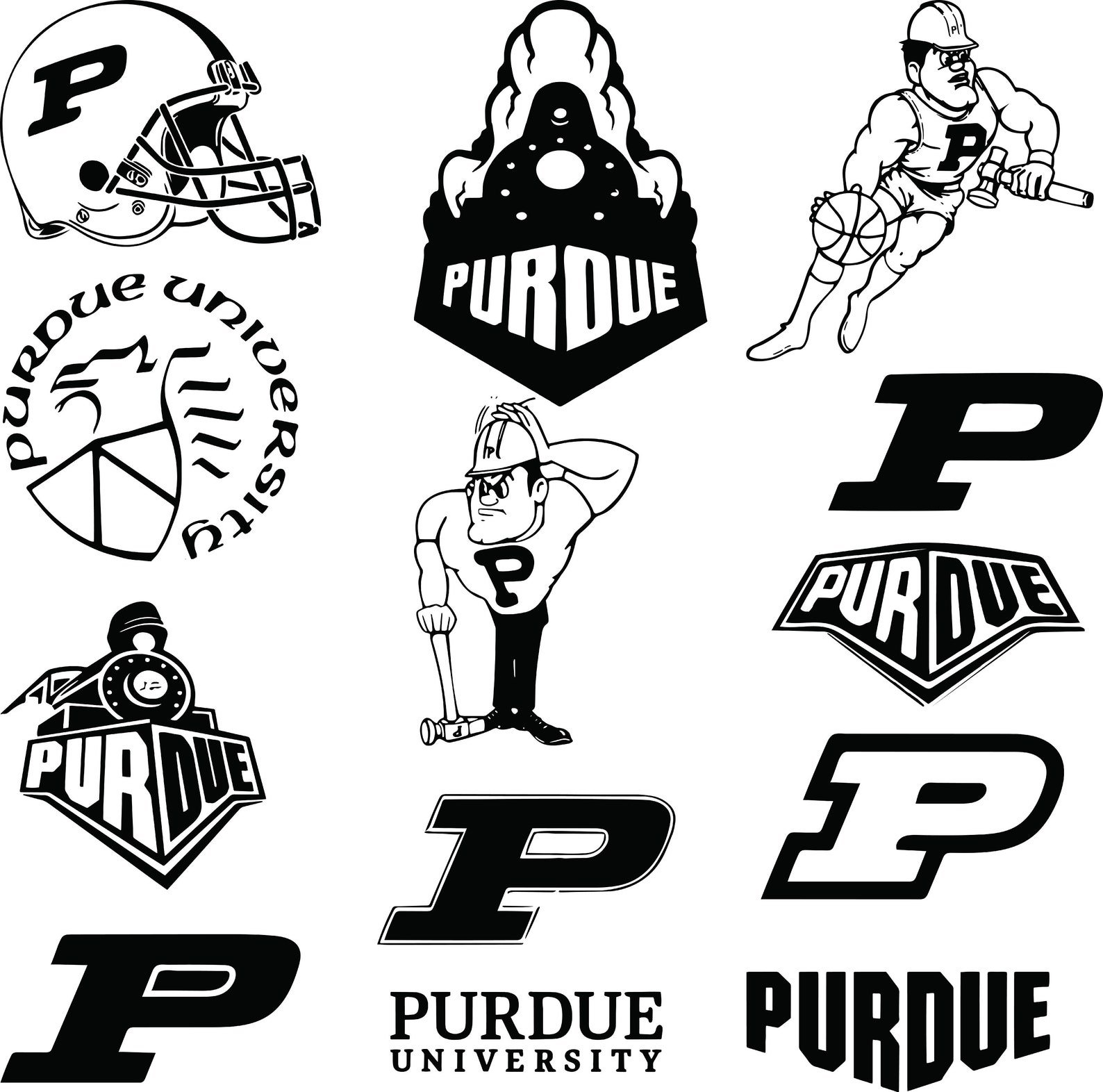 Purdue University Svg Bundle Purdue University Bundle Sign - Etsy