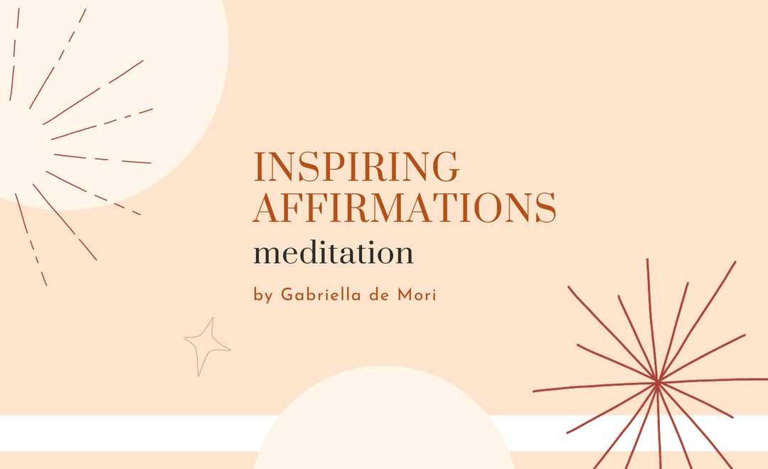 Inspiring Affirmations Guided Meditation - Build Confidence, Courage ...