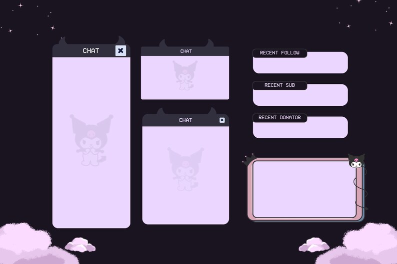 Animated Lofi Stream Overlay Pack - Etsy