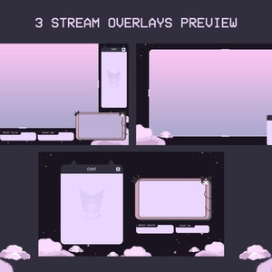 Animated Lofi Stream Overlay Pack - Etsy