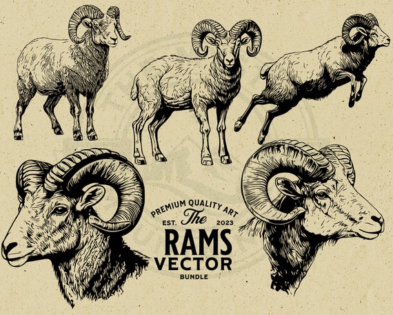 Ram Animal Vector