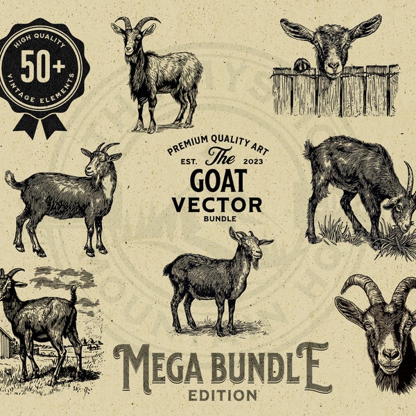 Goat Svg - Etsy