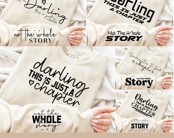 Darling This is Just A Chapter Svg, This is Just a Chapter Not the ...