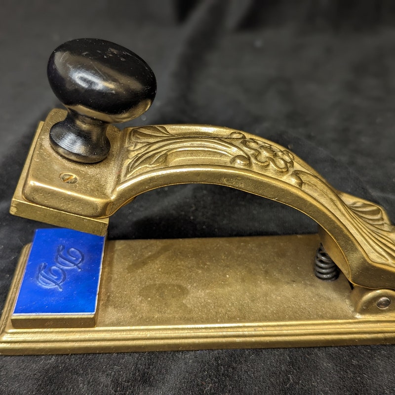 Embossed Monogram - Etsy