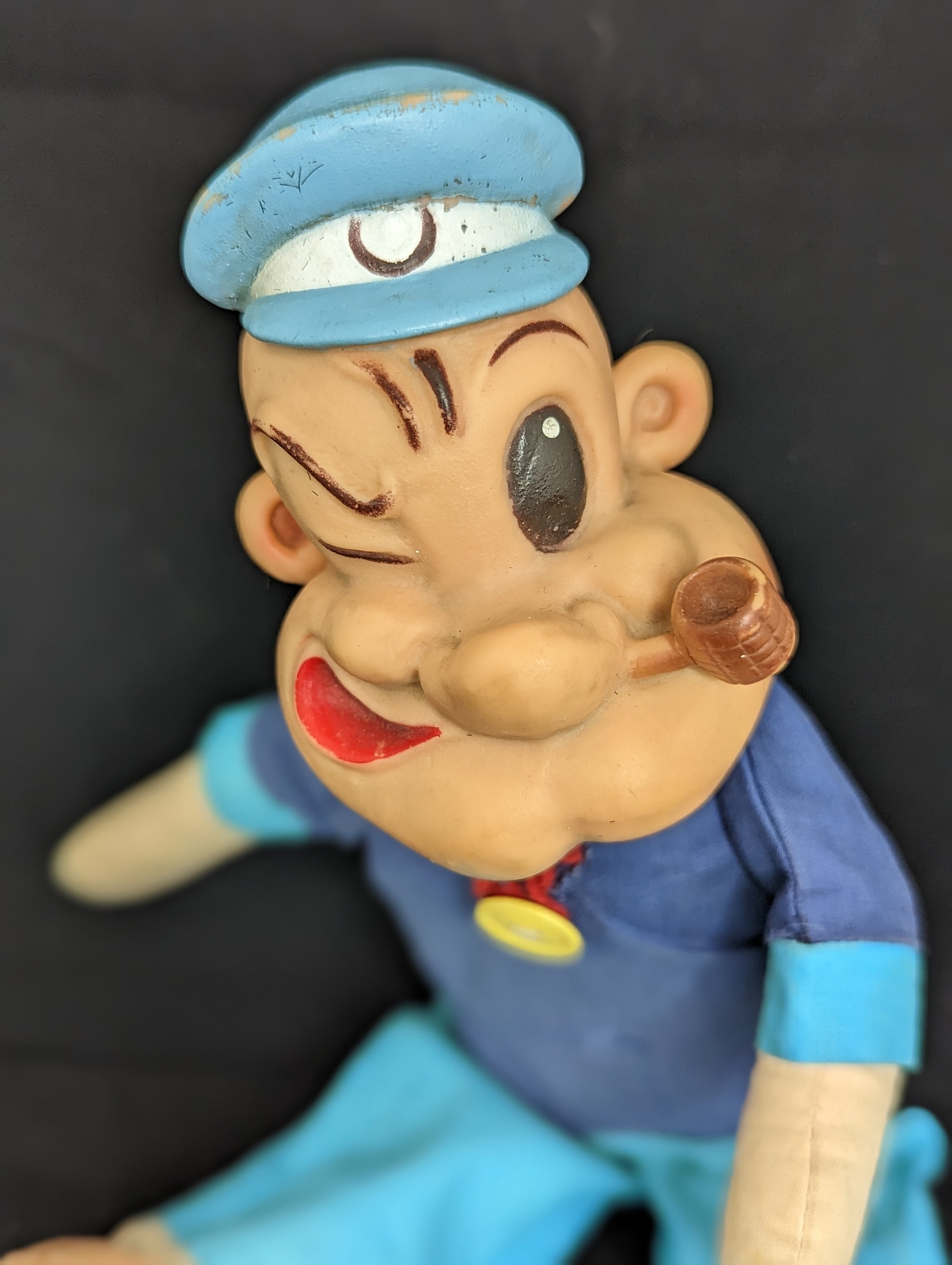 Vintage Popeye Sailor Doll Gund Mfr Etsy