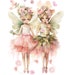 Cute Fairies Magical Watercolor Clipart Fairy Tale Garden - Etsy
