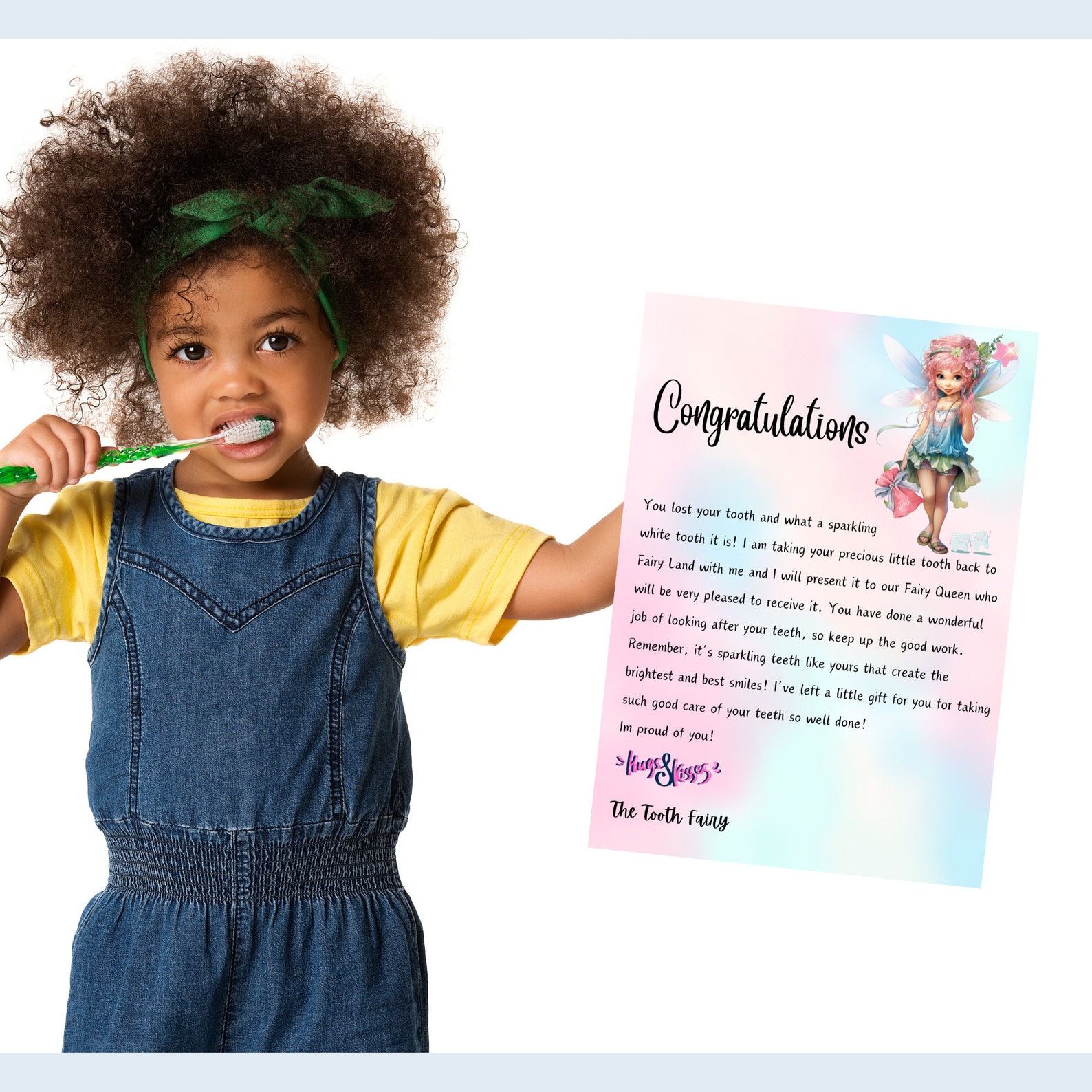 Tooth Fairy Letter, Printable Digital Download, Tooth Fairy Gift, Tooth ...