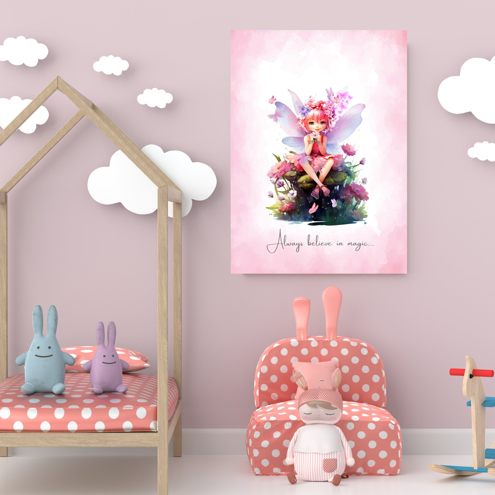 Little Girl Wall Decor Little Girl Wall Art Nursery Wall - Etsy