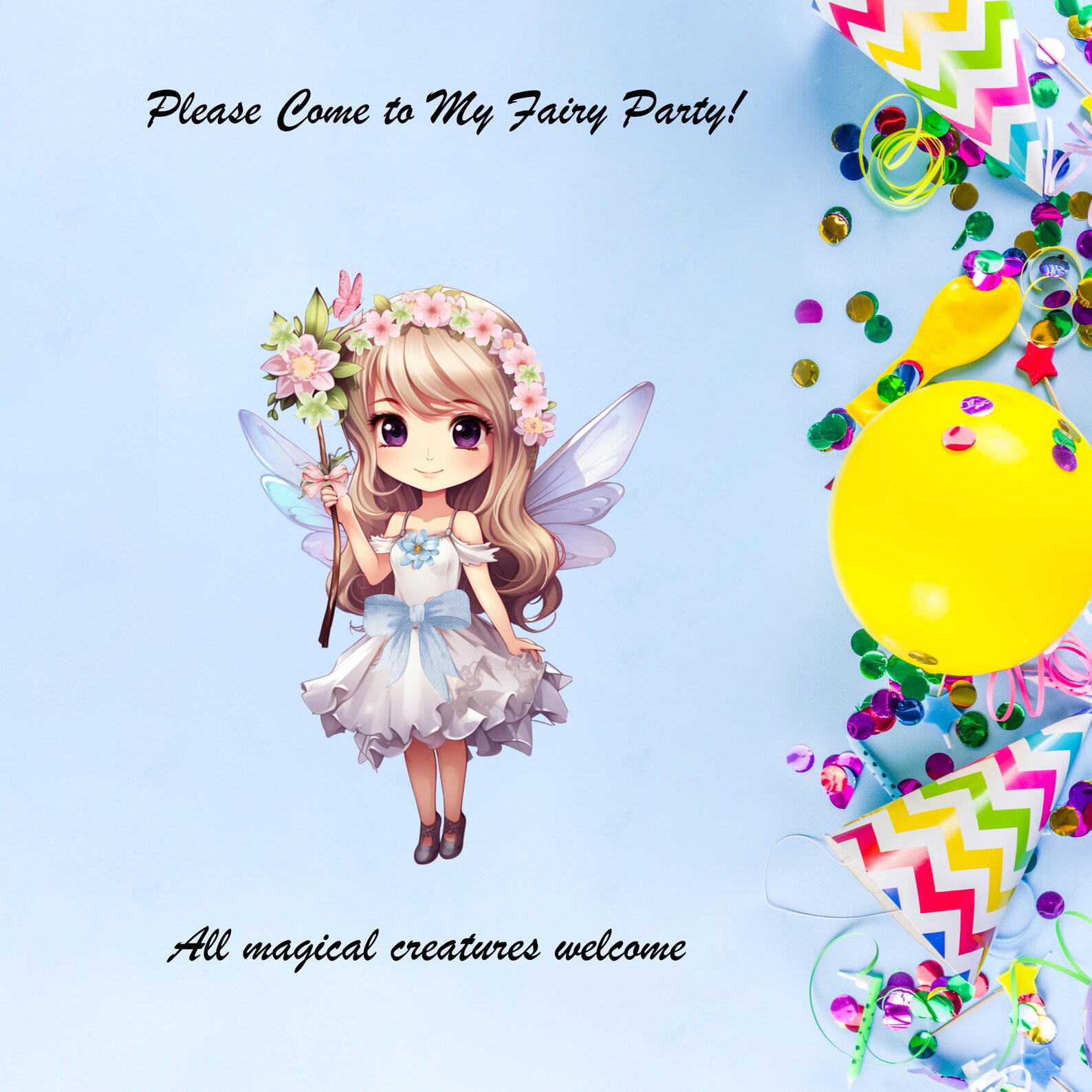 Cute Fairy PNG, Fairy Clipart, Garden Fairy, Digital Download, Girls ...