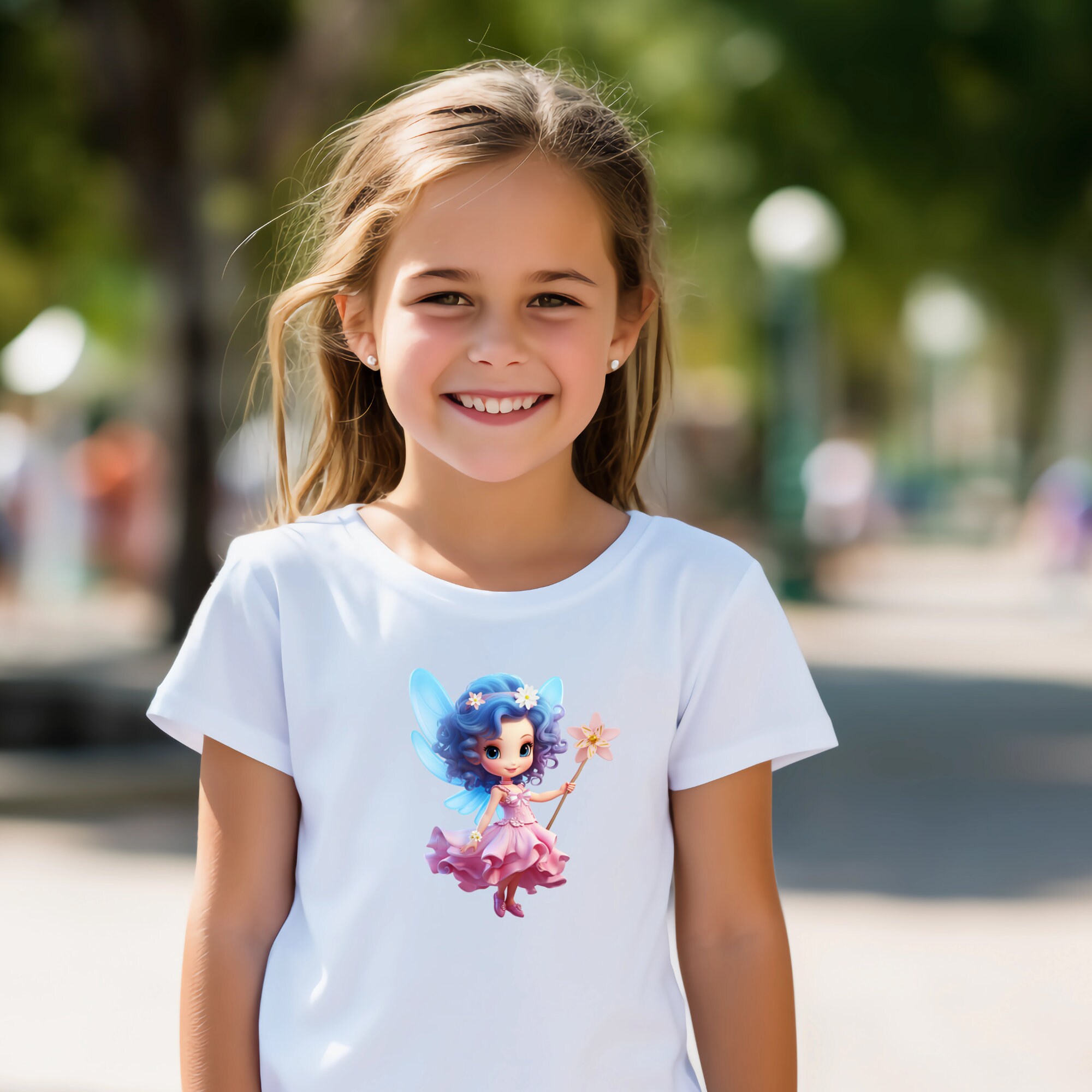 Cute Fairy PNG, Pink Fairy Clipart, Garden Fairy Instant Download, Cute ...