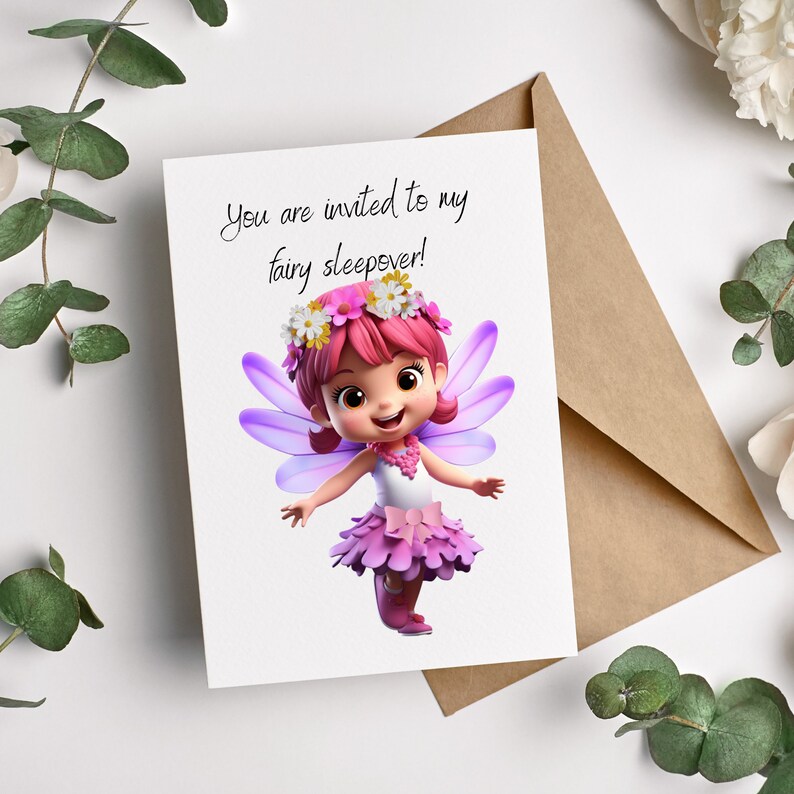 Cute Fairy Clipart, Pretty Fairy PNG, Digital Download, Rainbow Fairy ...