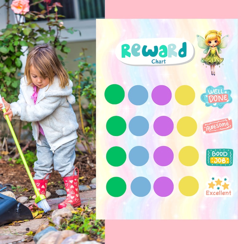 Reward Chart, Toddler Reward Chart, Reward Chart Printable, Kids Reward ...