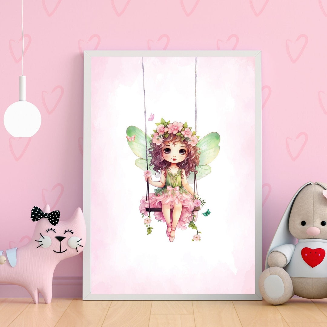 Little Girl Wall Decor | Little Girl Wall Art | Nursery Wall Art ...