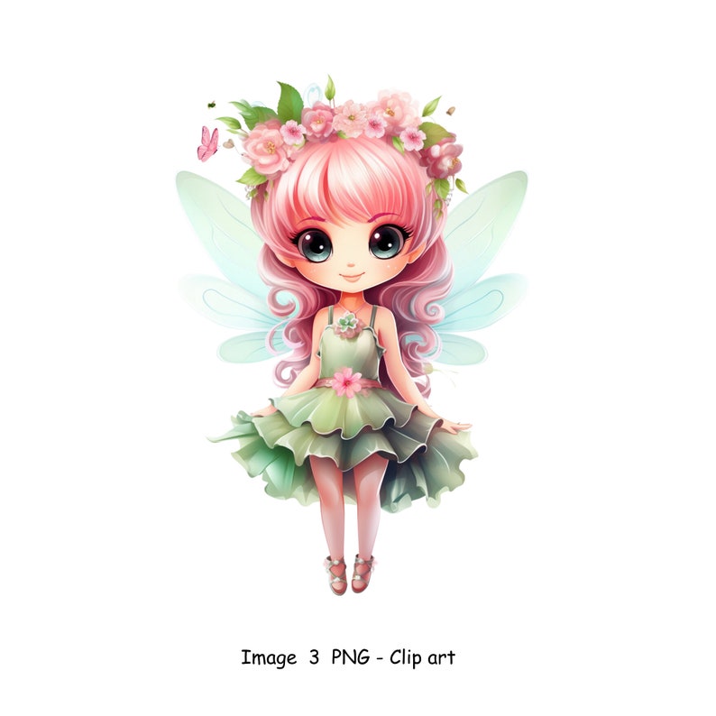 Cute Fairy Clipart, Fairy Clip Art, Fairies Clipart, Watercolor Clipart ...