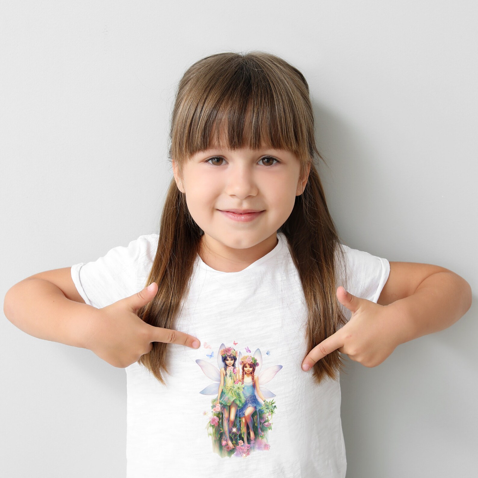 Fairy Sisters, Watercolor Clipart, PNG Fairy Clipart, Fairy Tale, Wings ...