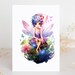 Cute Forest Fairy Clipart Flower Fairy Clip Art Fairies - Etsy