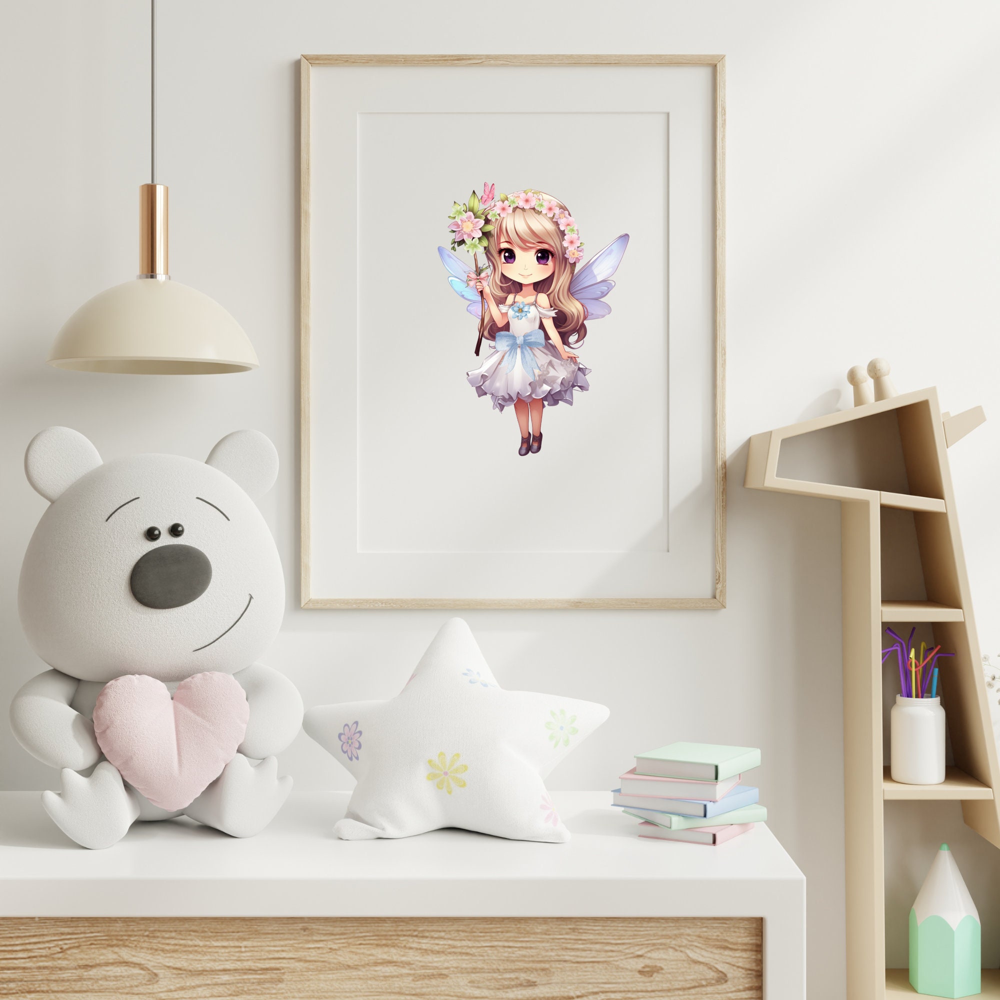 Cute Fairy PNG, Fairy Clipart, Garden Fairy, Digital Download, Girls ...