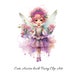 Cute Forest Fairy Clipart, Aussie Bush Fairy, Watercolor Clipart, Bush ...