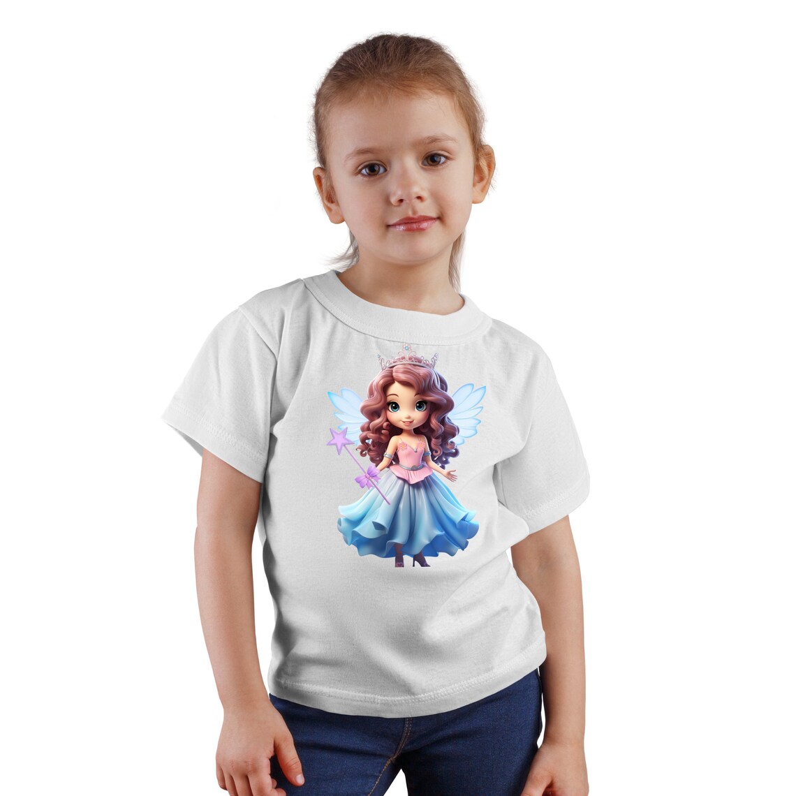 Fairy Princess Clipart, Fairy PNG Instant Download, Cute Fairy Princess ...