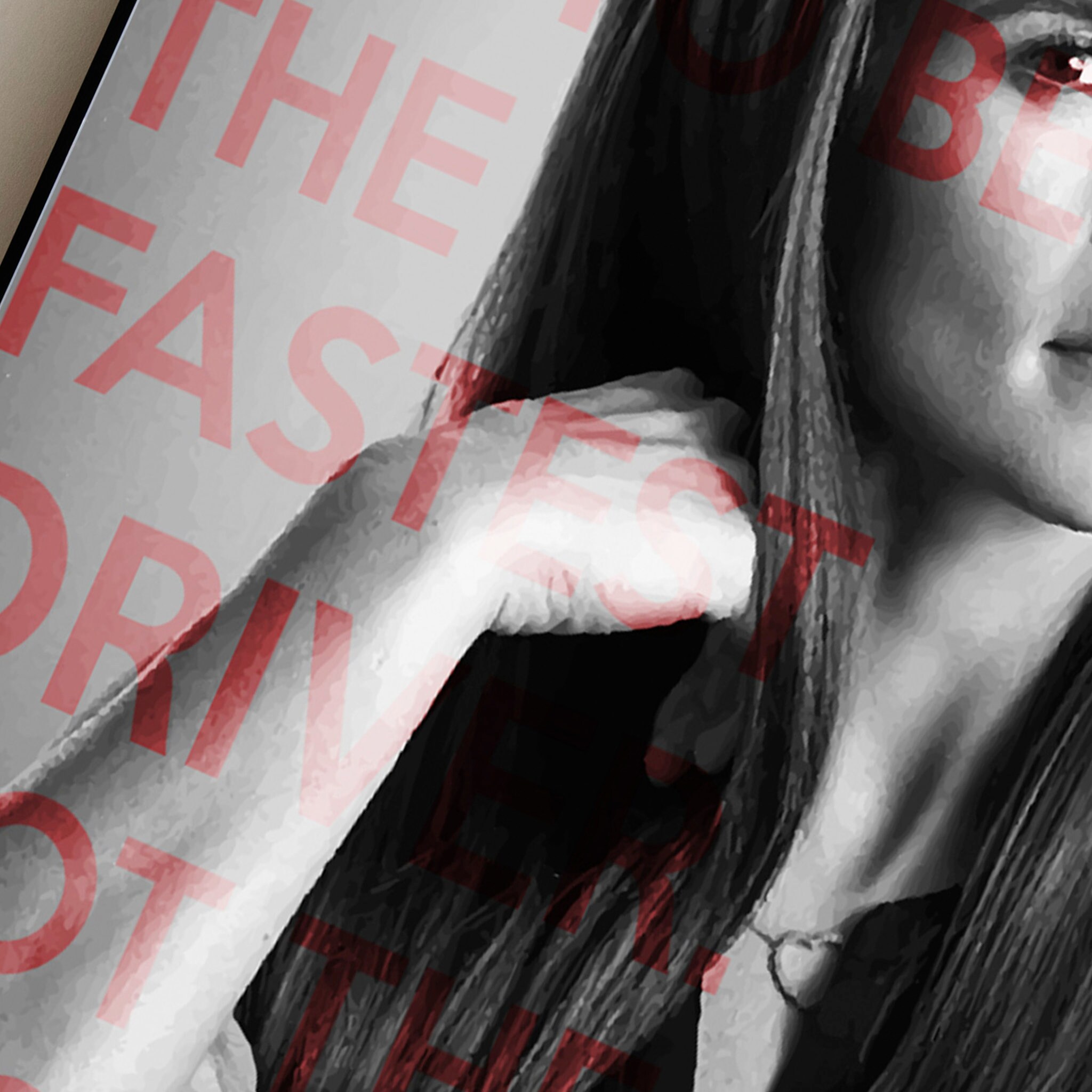 Danica Patrick Vector A3 Poster With Quotation, A3 Vector Poster ...