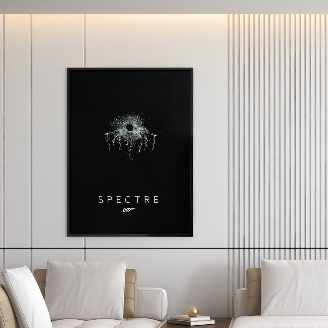 James Bond 007 Spectre A3 Poster Vector Poster Spectre Daniel Craig ...