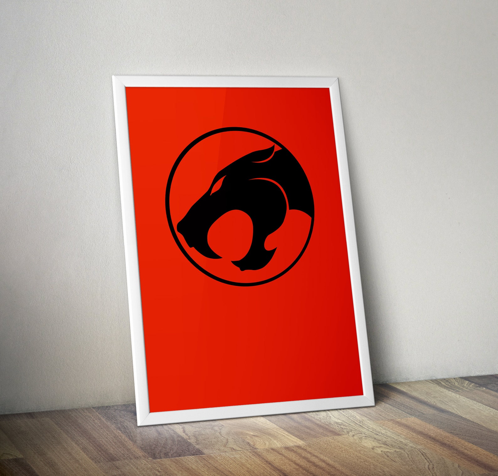 Thundercats Wall Art Thundercats Classic Cartoon Logo Poster Vector ...