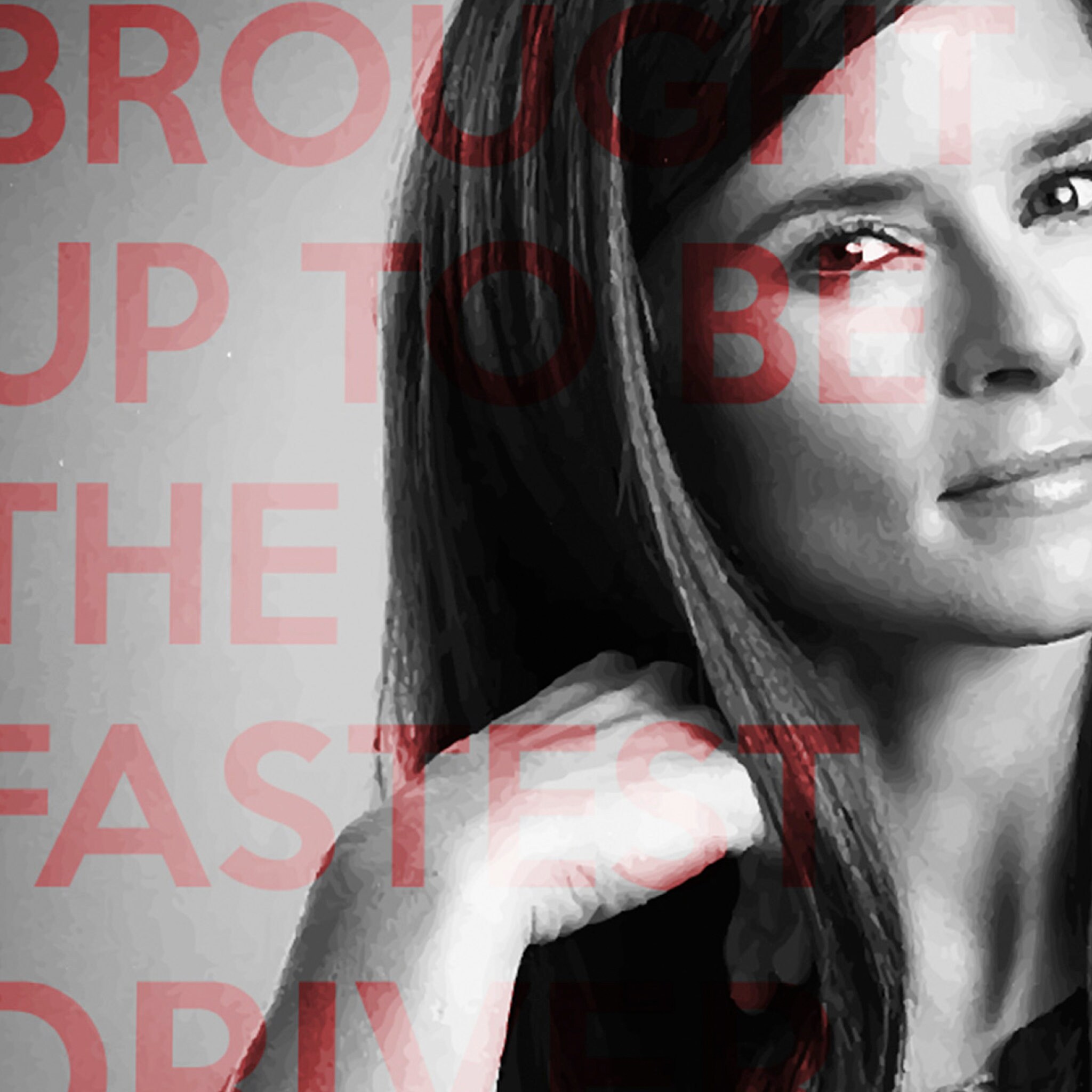 Danica Patrick Vector A3 Poster With Quotation, A3 Vector Poster ...