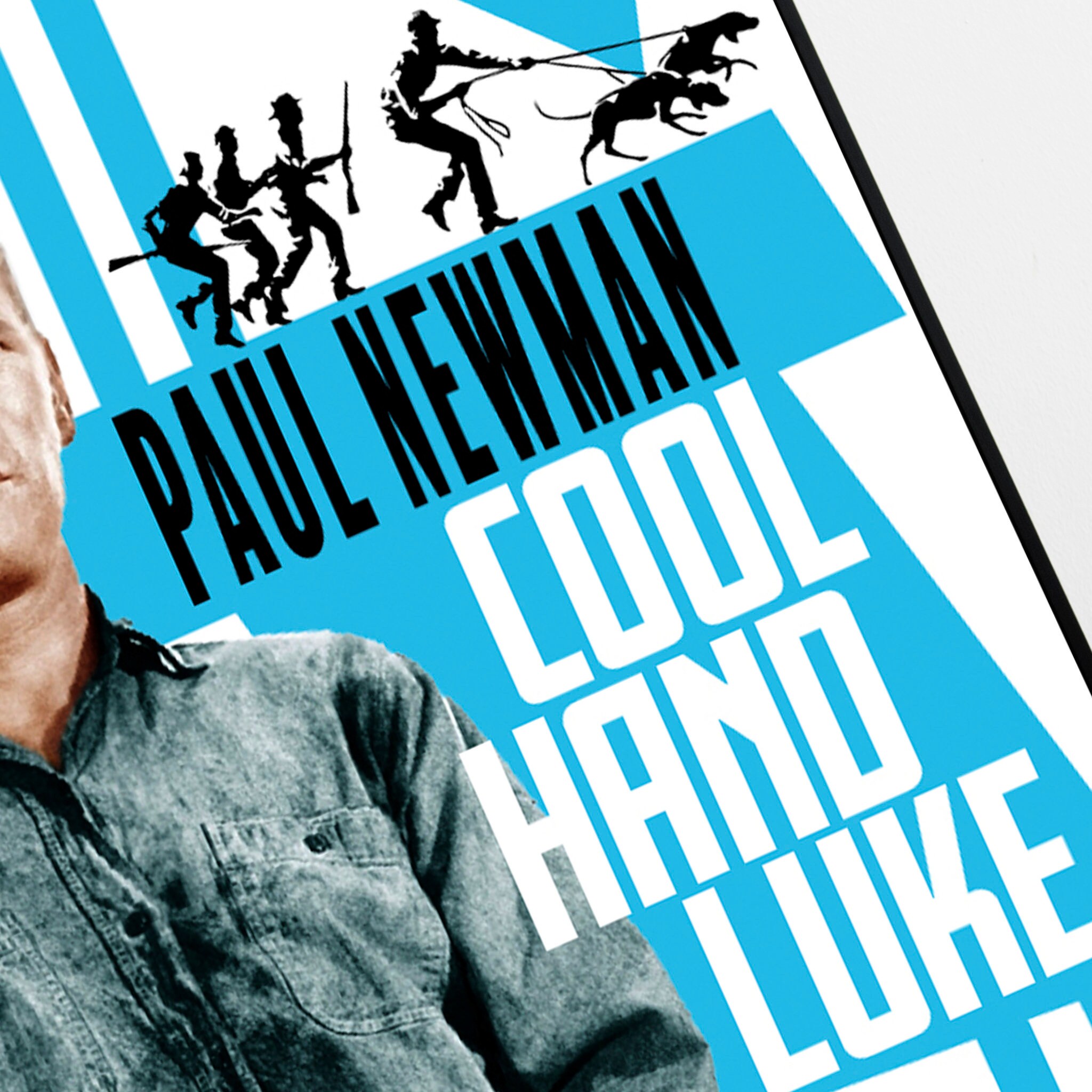 Paul Newman as Cool Hand Luke Military Movie Poster Rare Poster Wall ...