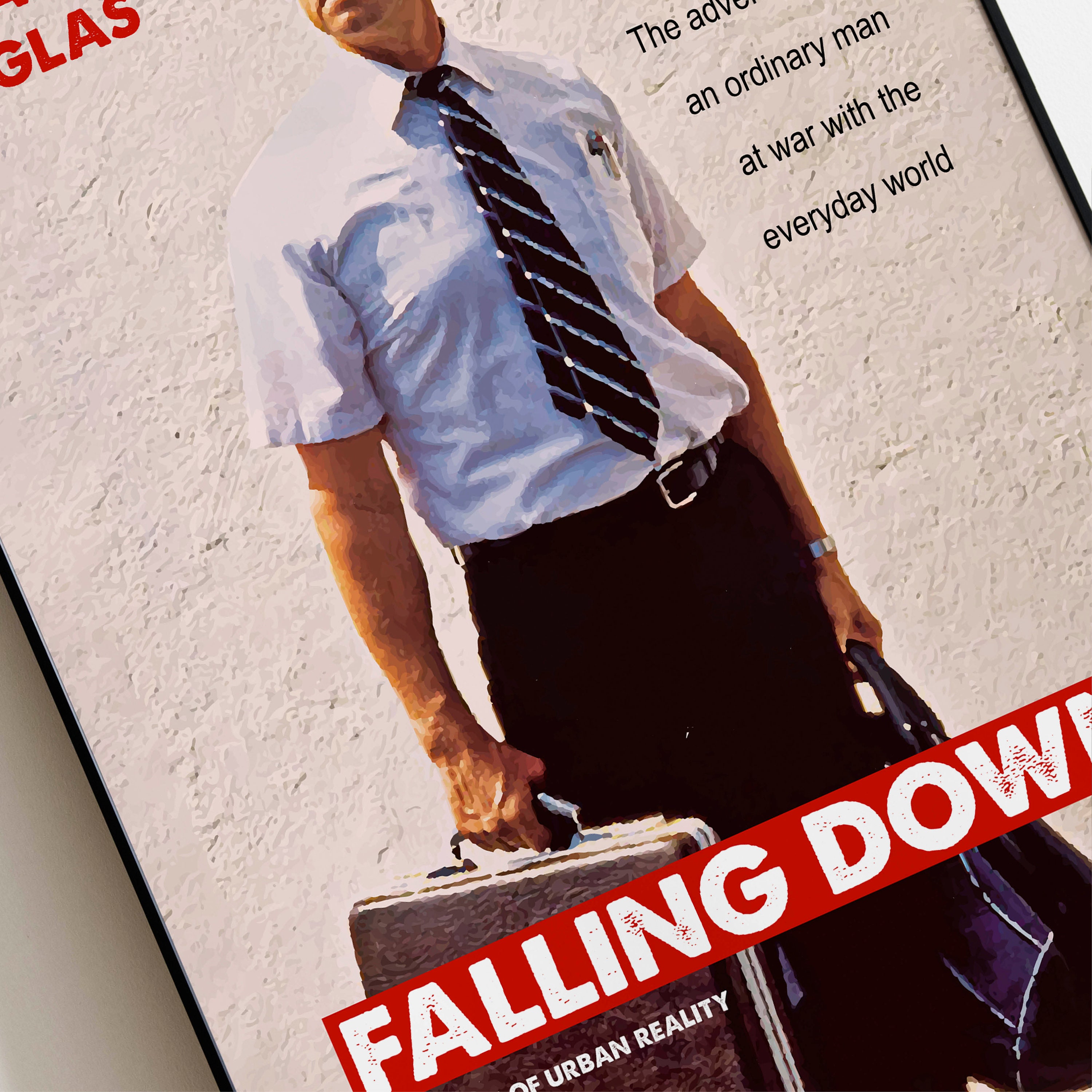 Falling Down Movie Poster 1993 Michael Douglas Inspired - Etsy