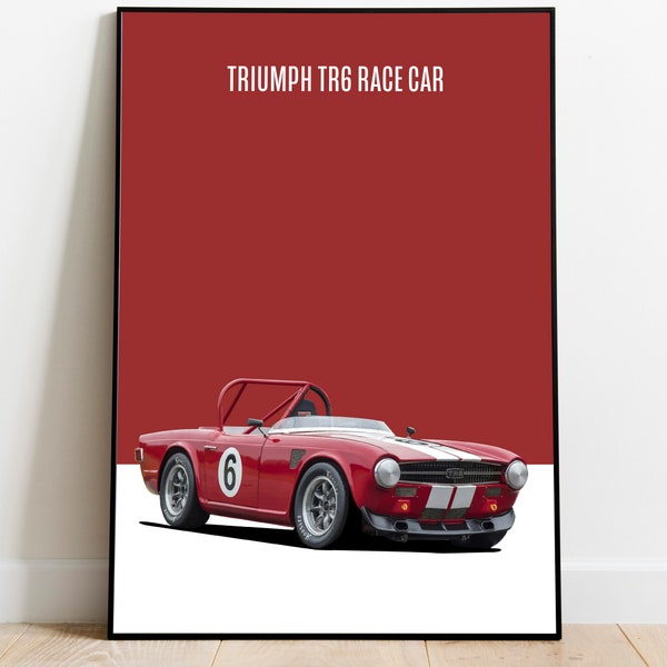 Triumph Tr6 - Etsy