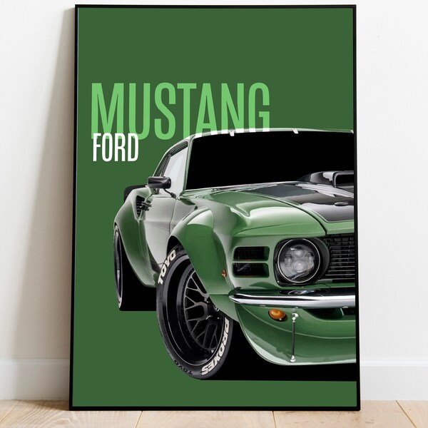 Ford Iconic Car Art - Etsy