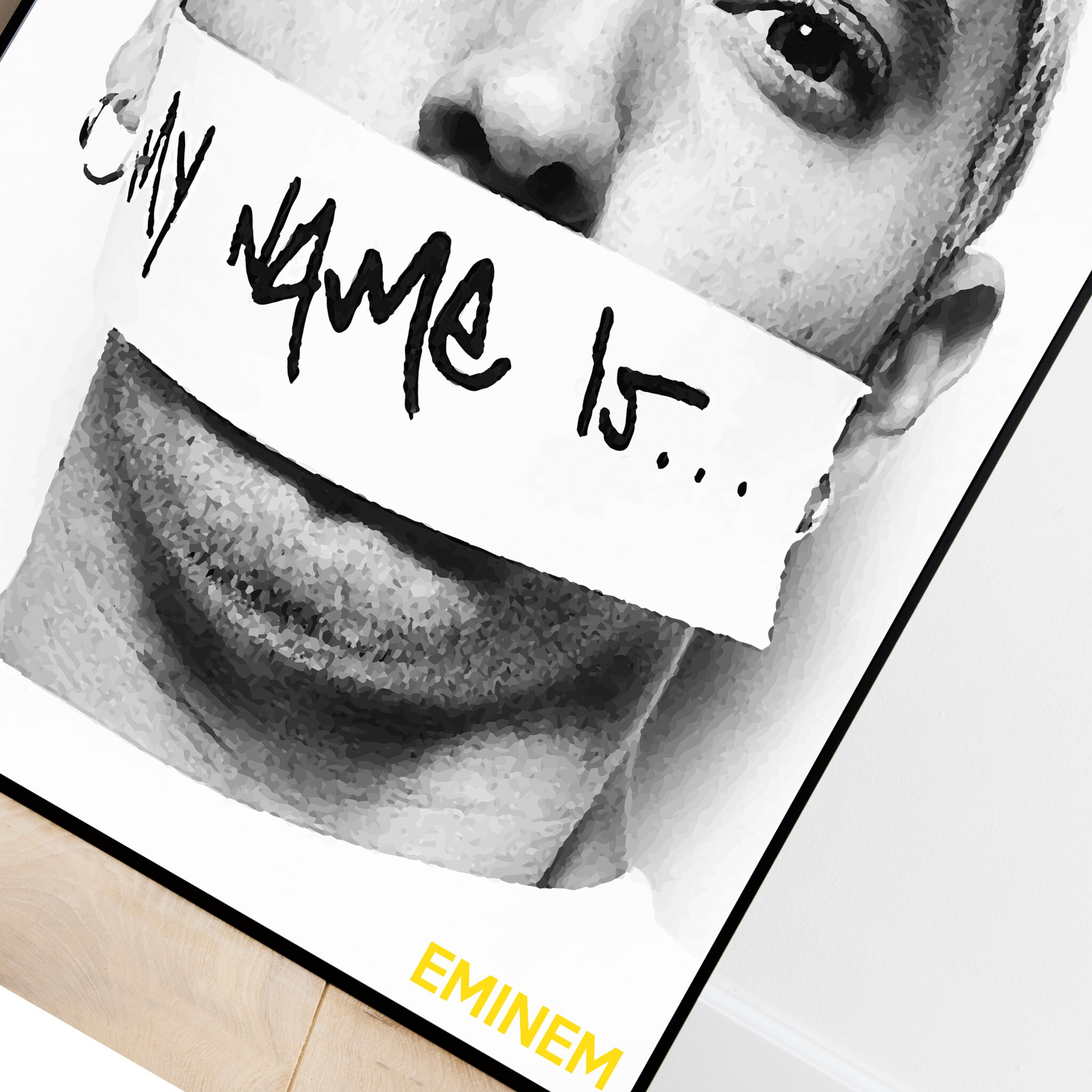 Eminem Rapper A3 Wall Art Poster American Rapper Rap Music - Etsy