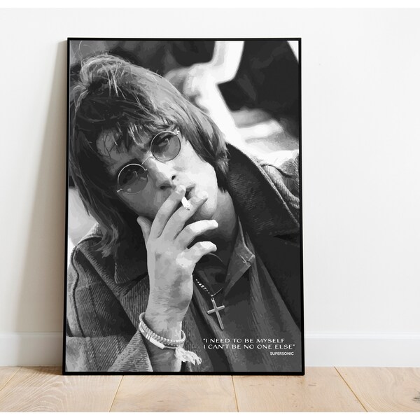 Liam Gallagher Shirt - Etsy