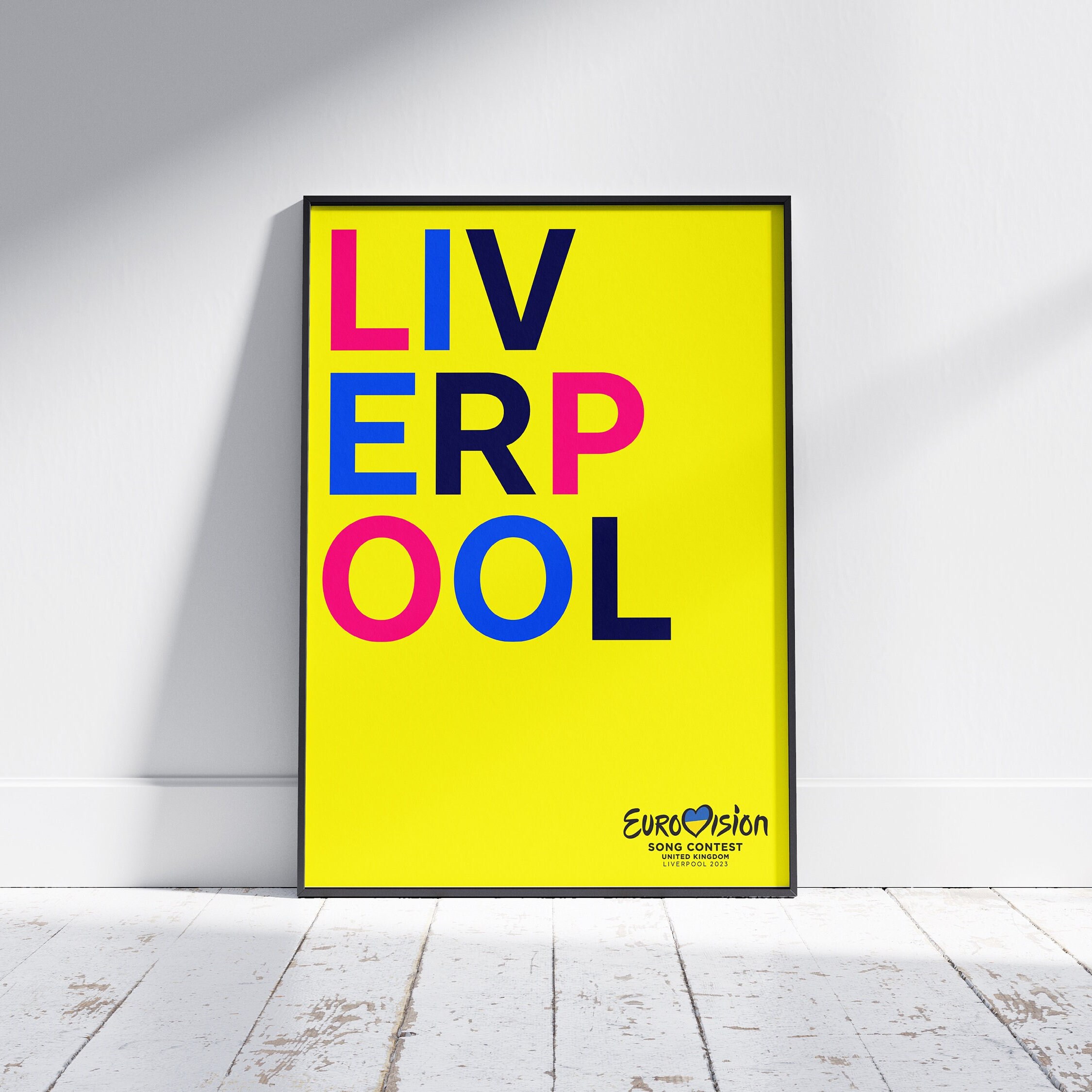 Eurovision Gift Poster Eurovision Wall Art 6 Designs Eurovision ...