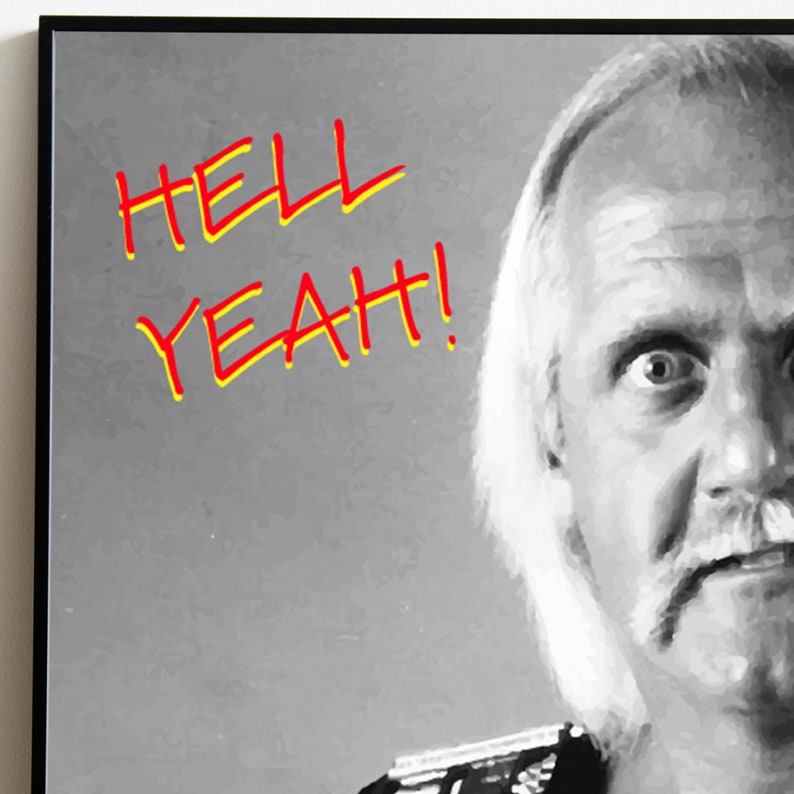 Hulk Hogan Hell Yeah Vector A3 Poster A3 Vector Poster - Etsy