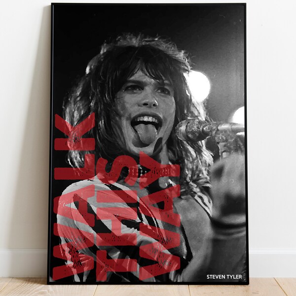 Aerosmith Live Poster - Etsy