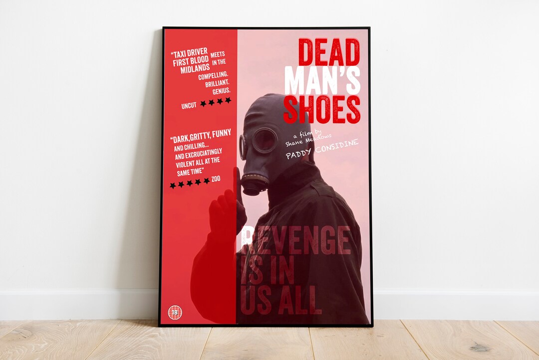 Shane Meadows Dead Man's Shoes Inspired Vector Movie Poster Digital ...