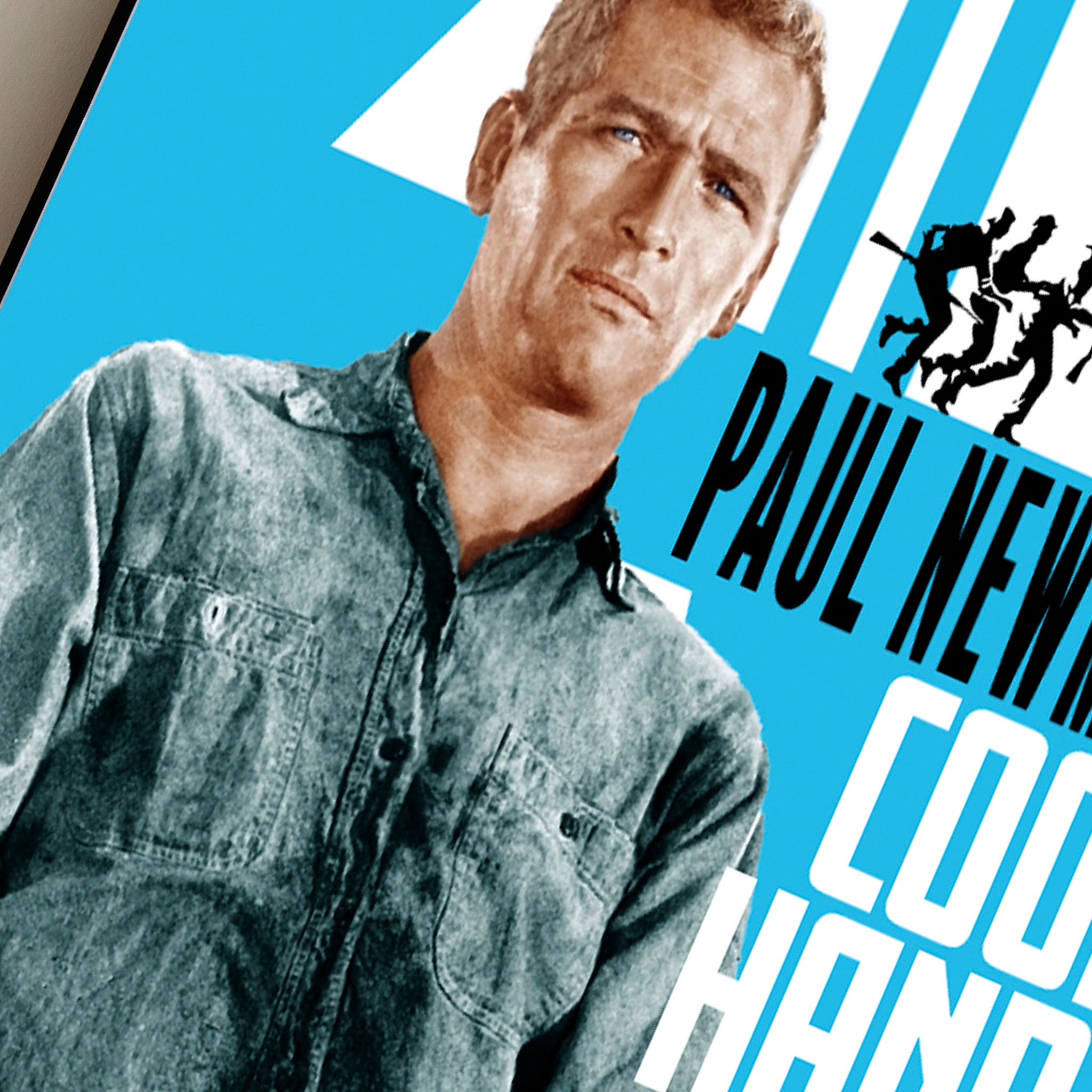 Paul Newman as Cool Hand Luke Military Movie Poster Rare Poster Wall ...