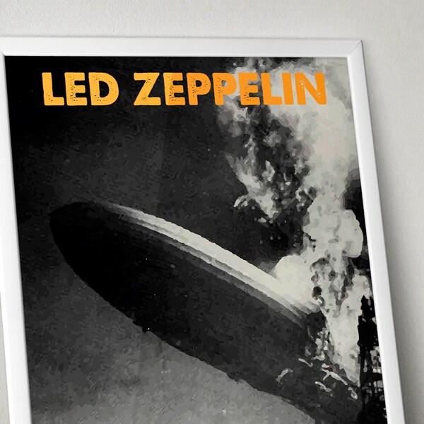 Led Zeppelin Concert Poster - Etsy