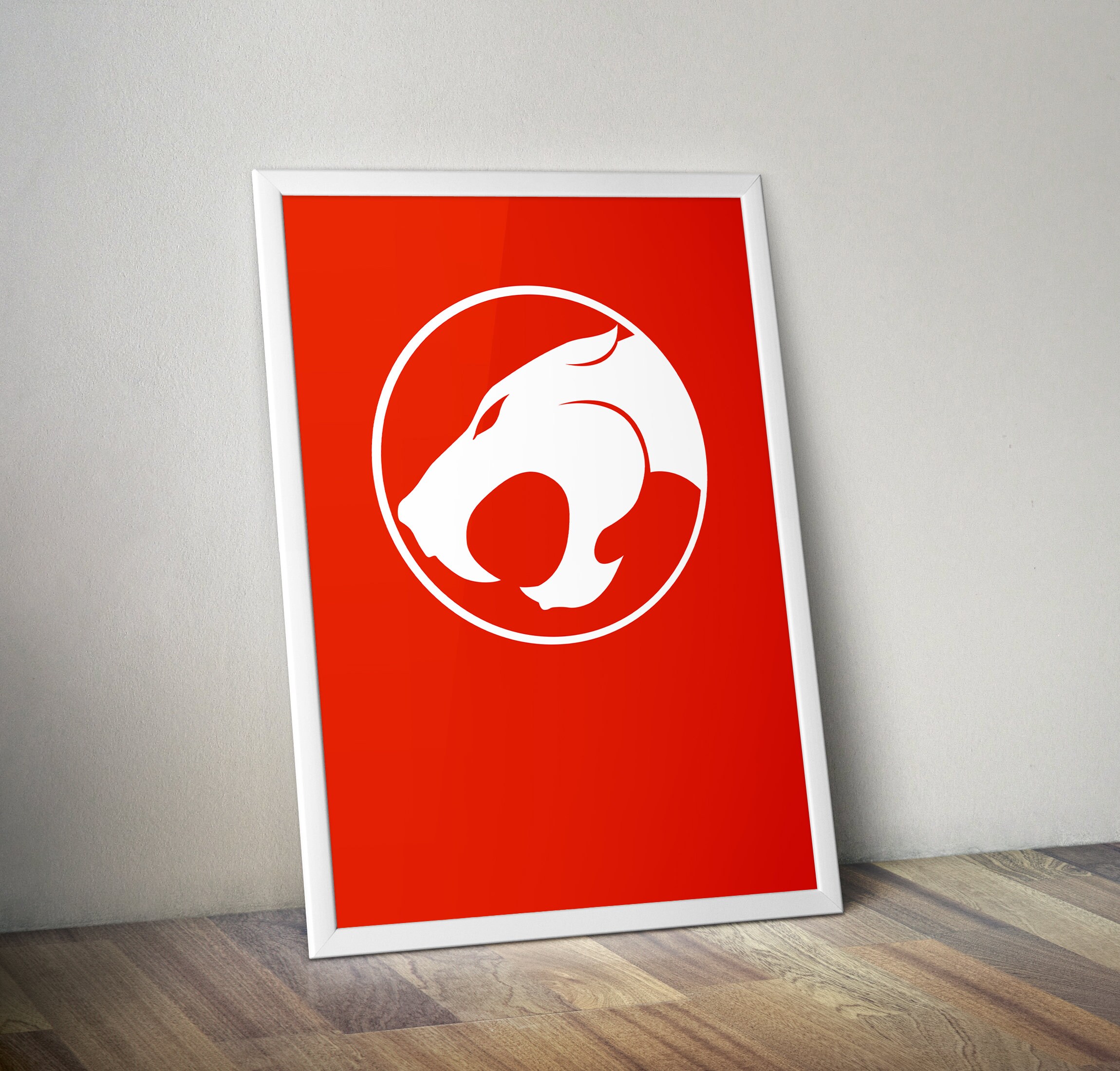 Thundercats Wall Art Thundercats Classic Cartoon Logo Poster Vector ...