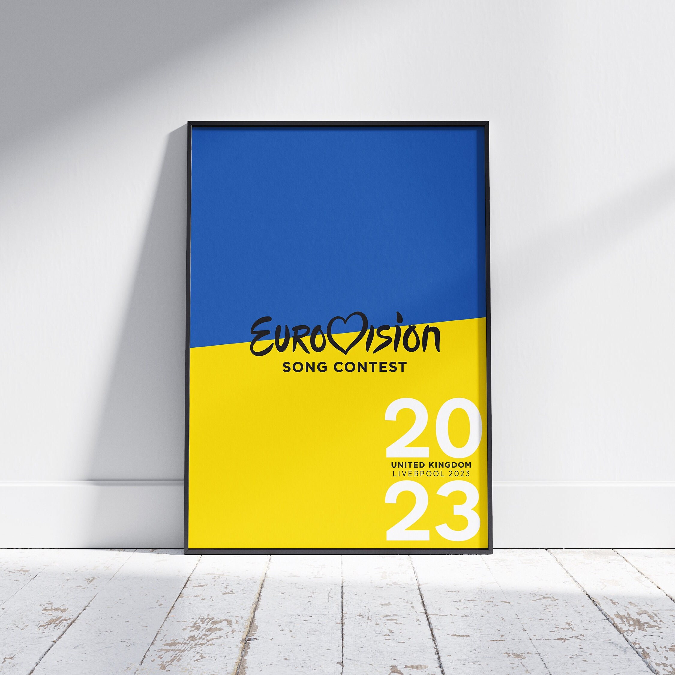 Eurovision Gift Poster Eurovision Wall Art 6 Designs Eurovision ...