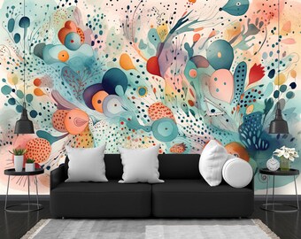 Subtle Stone Textured Wall Mural Natural Stone Effect Wallpaper Mural ...