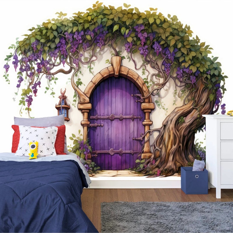 Fantasy Door Decal - Etsy