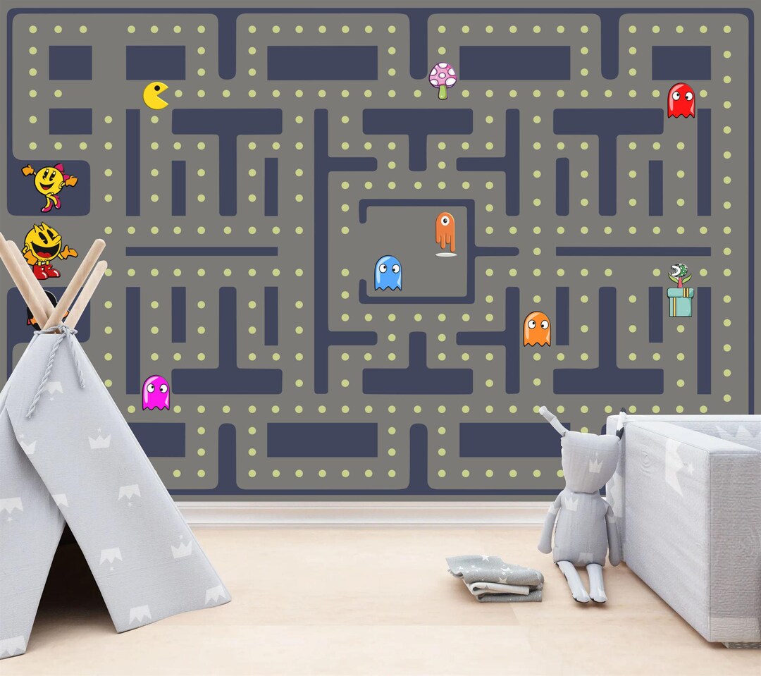 Retro Arcade Gaming Customized Colors Gift, Art Print Photomural ...